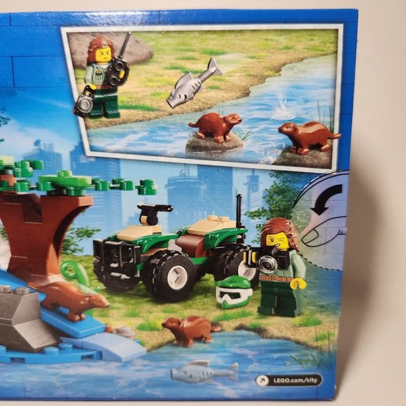 Lego | Toys | New Lego City Atv Otter Habitat 6394 Off Road Quad Bike ...